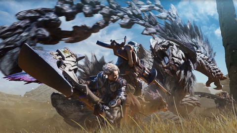 Arkveld is Monster Hunter Wilds' flagship monster — Check out the White ...