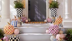 The MacKenzie-Childs pumpkins are a viral hit for Halloween | Homes and ...