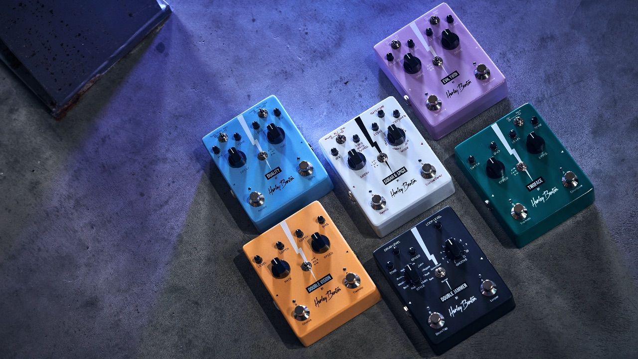 Harley Benton demos three more of its new double guitar effects pedals ...