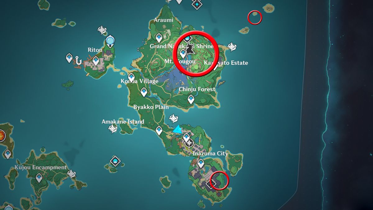 Genshin Impact Onikabuto location guide | GamesRadar+