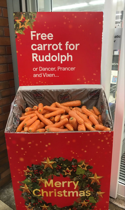 Quick! Tesco's FREE carrots for Rudolph are back while stocks last ...