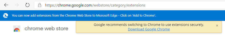 Microsoft Edge users blindsided by Google promos for 'more secure ...