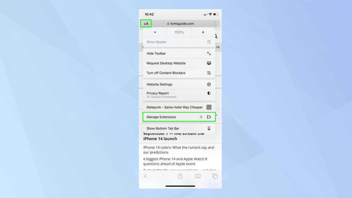 How to install Safari extensions on iPhone | Tom's Guide