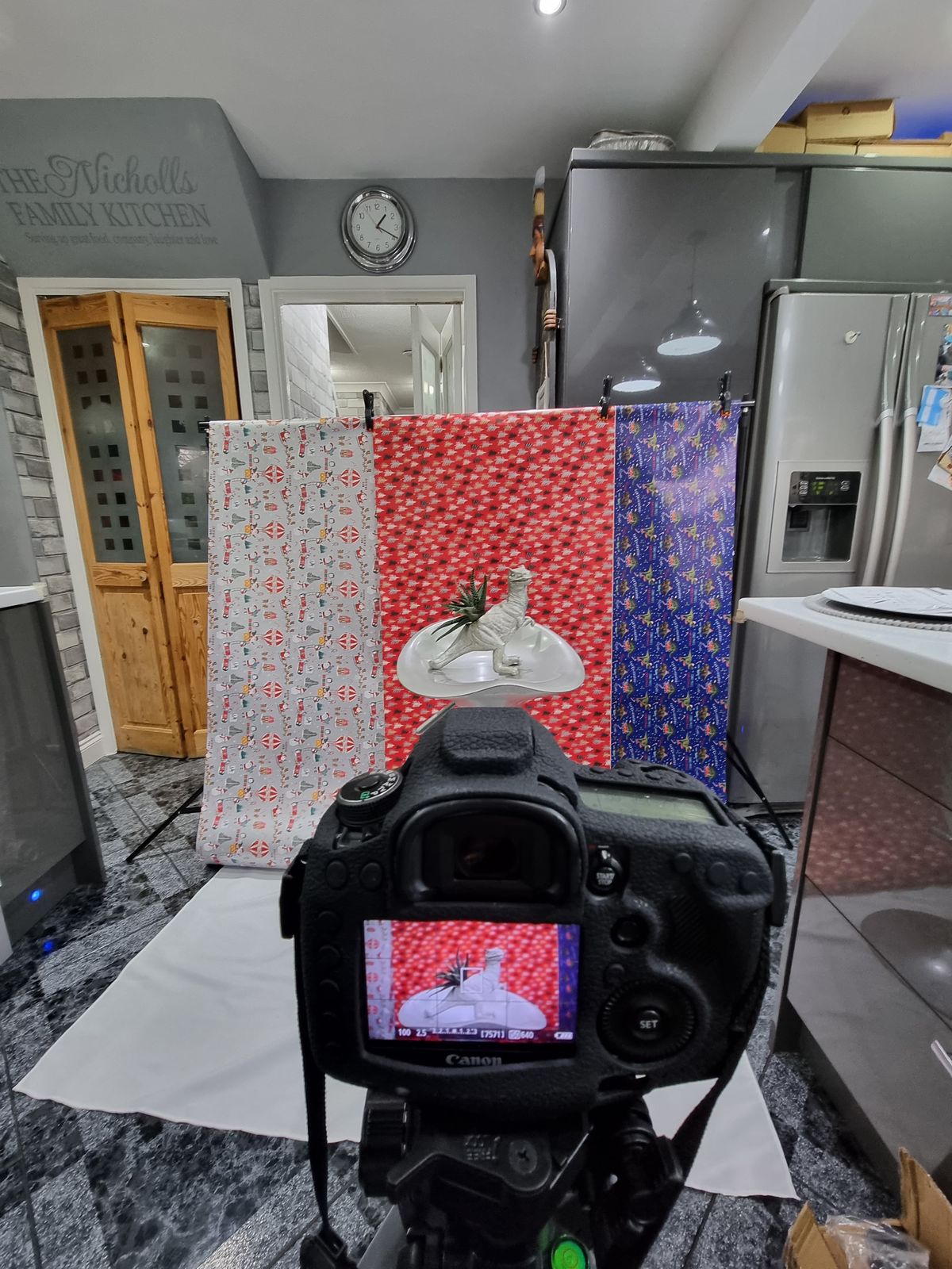 How to create a DIY Christmas photo studio setup from home | Digital ...