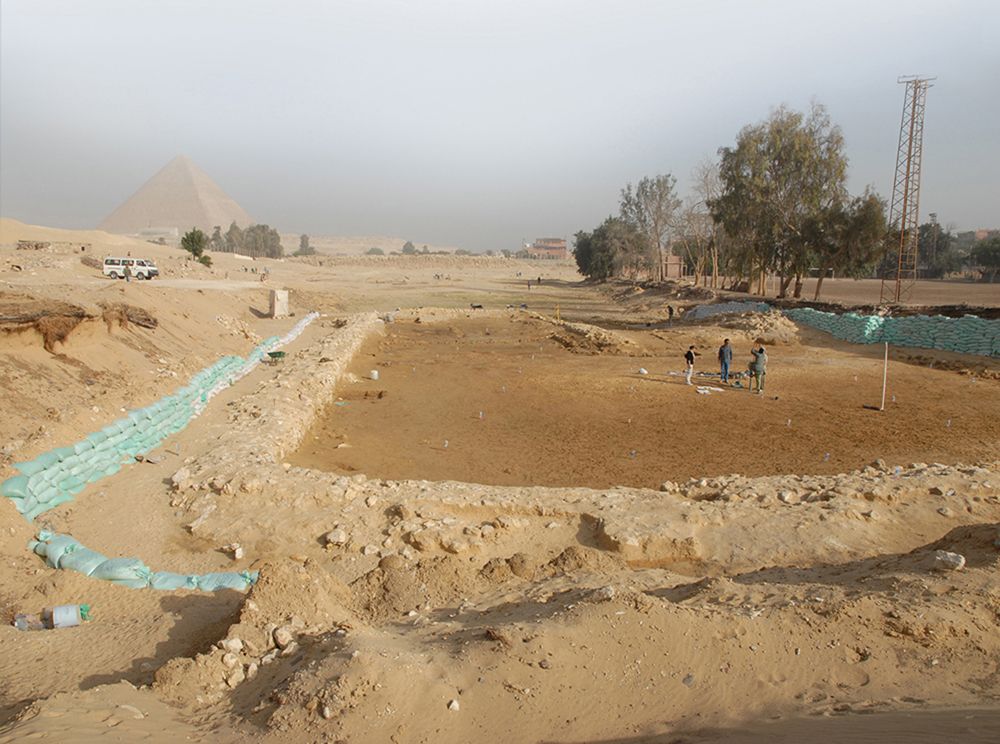 Image Gallery: Glitzy Discovery at Giza Pyramids | Live Science