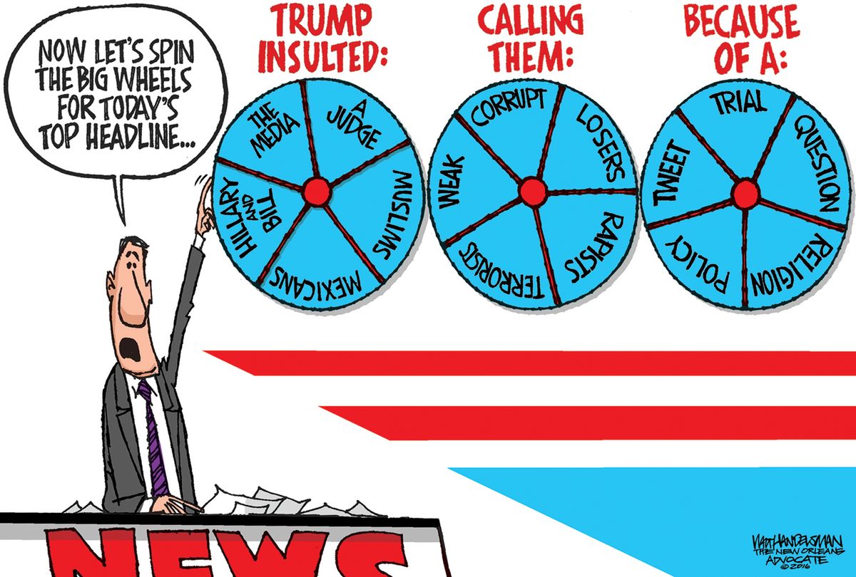 Political cartoon U.S. Donald Trump | The Week