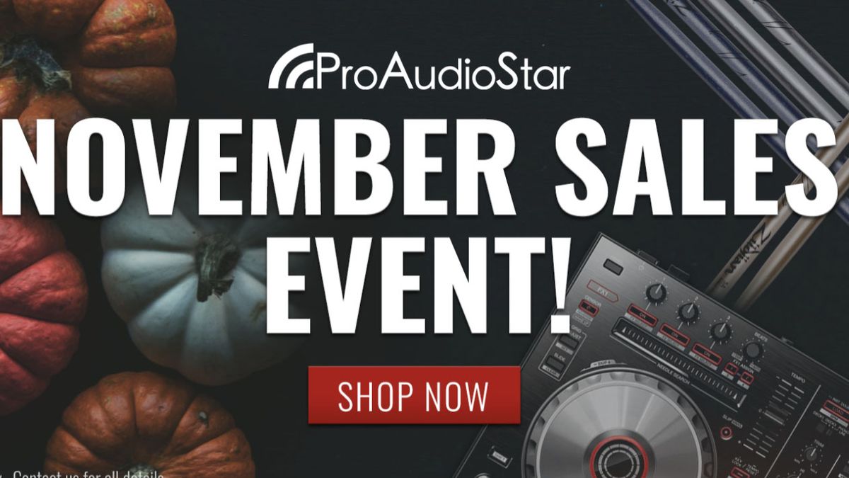 Save 15% on ALL new gear at Pro Audio Star through November | MusicRadar