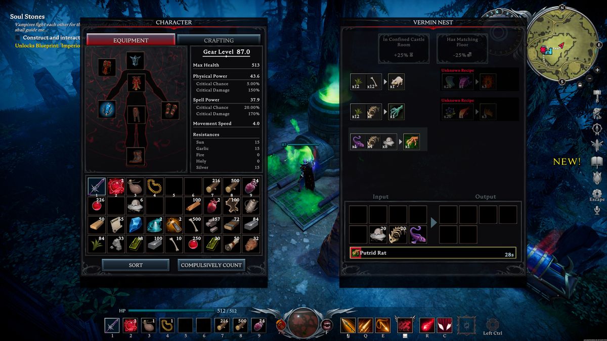 V Rising Putrid Rat location and how to beat it | GamesRadar+