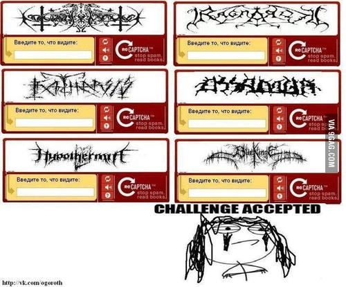 The 10 Most Malevolent Black Metal Logo Memes | Louder