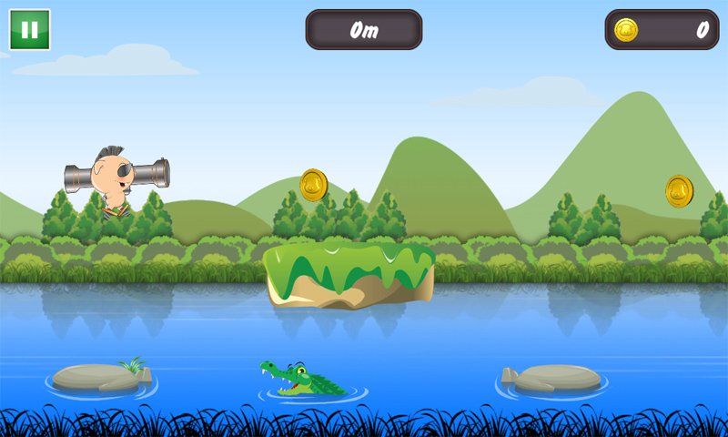 Pig Jump, simple and challenging endless runner game with potential ...