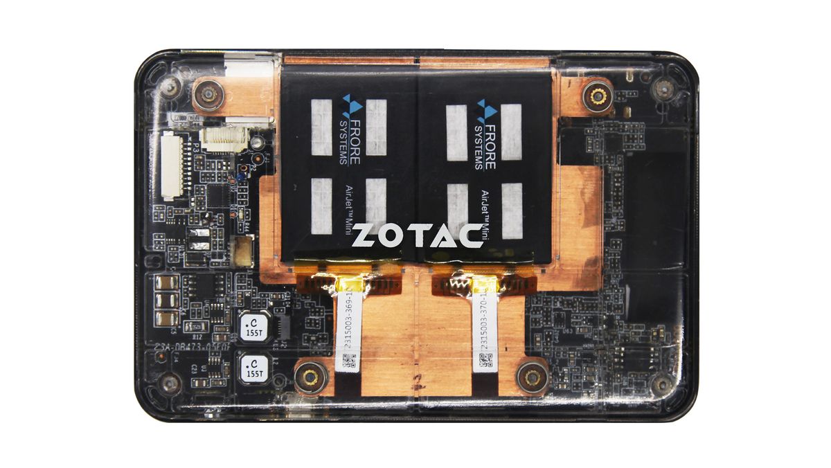Zotac Zbox Pico PI430AJ review: This phone-sized mini-PC with solid state cooling is a game ...