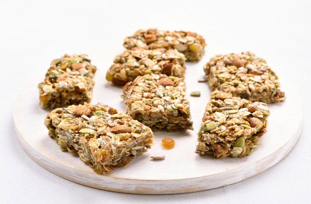 Crunchy carrot and seed flapjacks | Baking Recipes | GoodTo