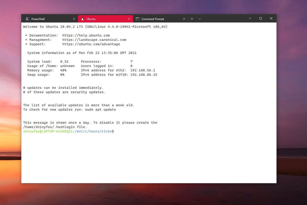 How to import a Windows Subsystem for Linux (WSL) distribution from a ...