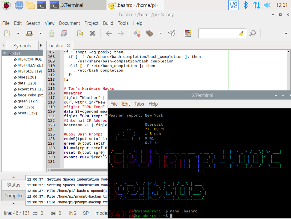 Rainbow Text Ascii Art And More Customize Your Linux Terminal Toms