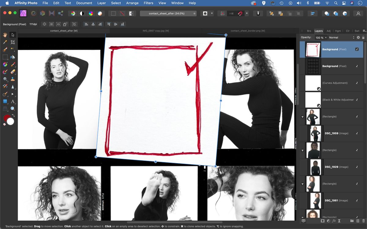 Turn your photos into a vintage-inspired fashion contact sheet ...