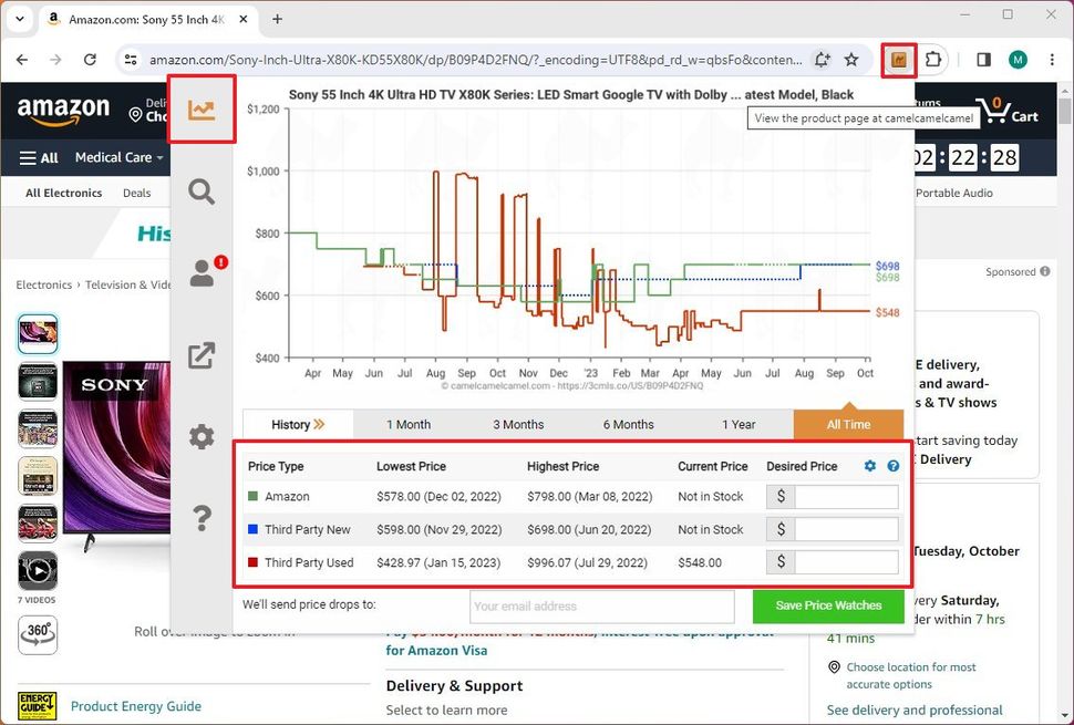Get The Camelizer extension to track prices on Black Friday | Windows ...