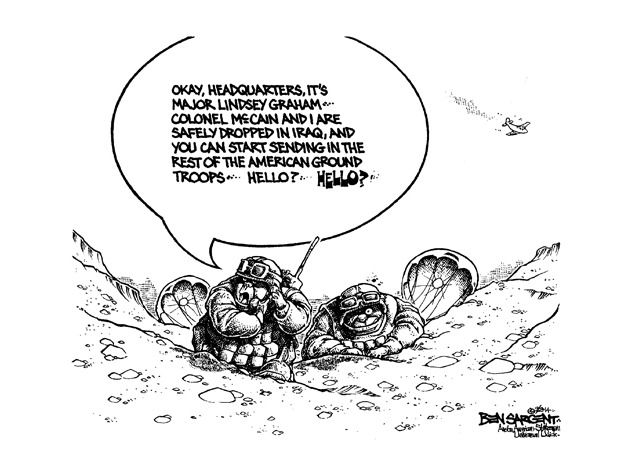 Political cartoon ISIS strategy world | The Week