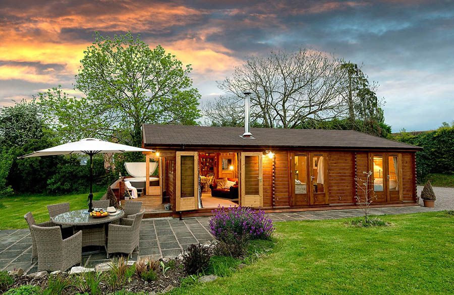 Keops Interlock finest Scandinavian log cabins | Country Life