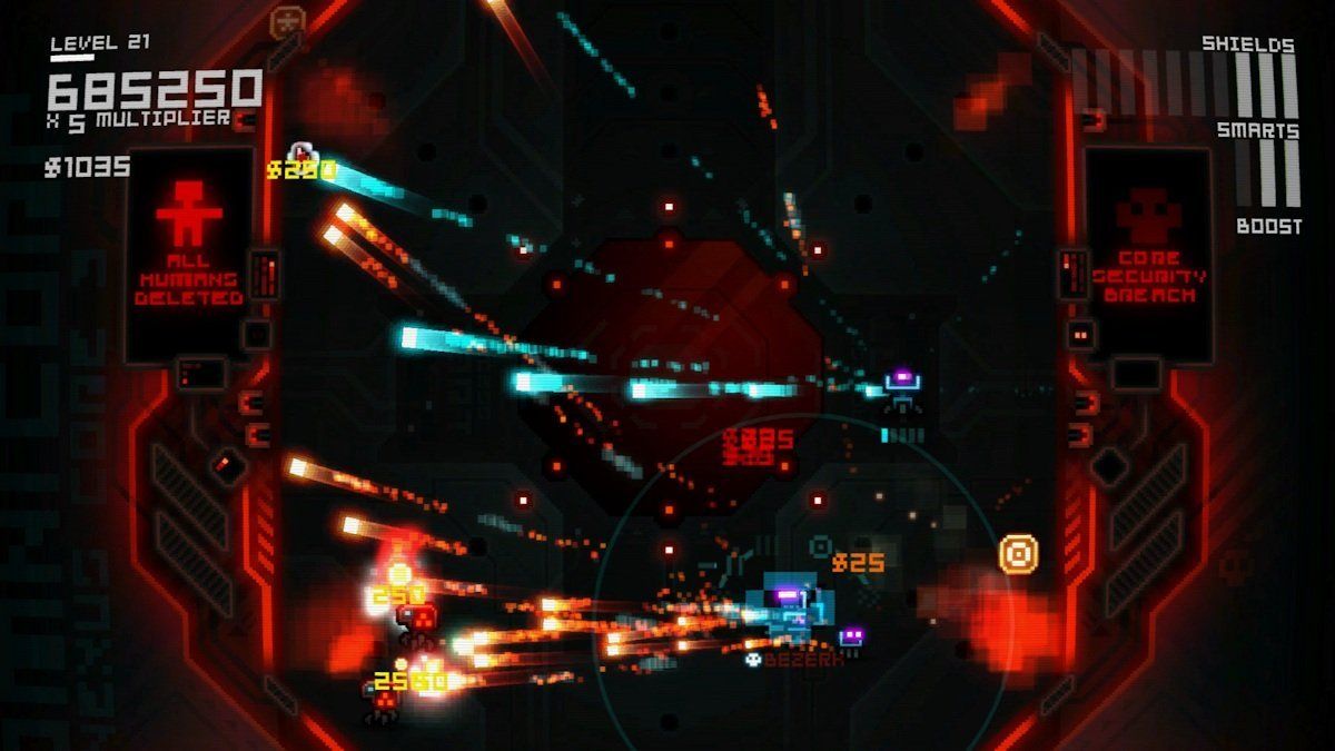 Ultratron review: Intense twin-stick shooting on Xbox One and Windows ...