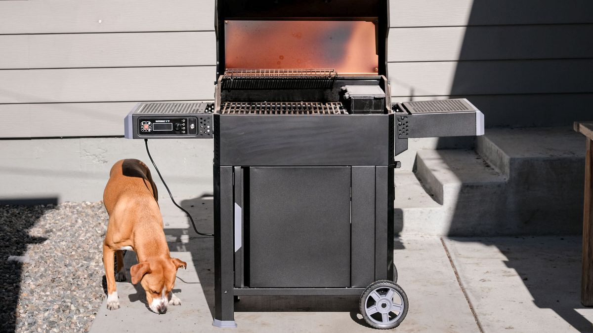 Masterbuilt AutoIgnite Series 545 Digital Charcoal Grill and Smoker ...