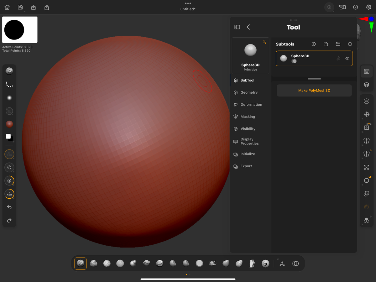 ZBrush for iPad: 10 beginner tips to get started in mobile 3D modelling ...