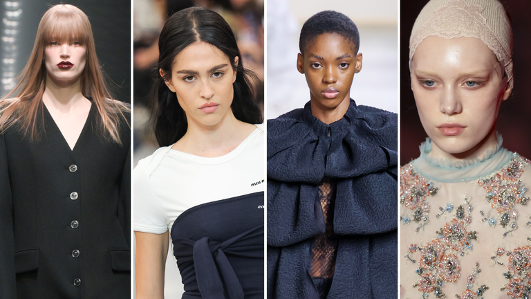 36 Of The Best Beauty Looks From The AW 2025 Runways | Marie Claire UK