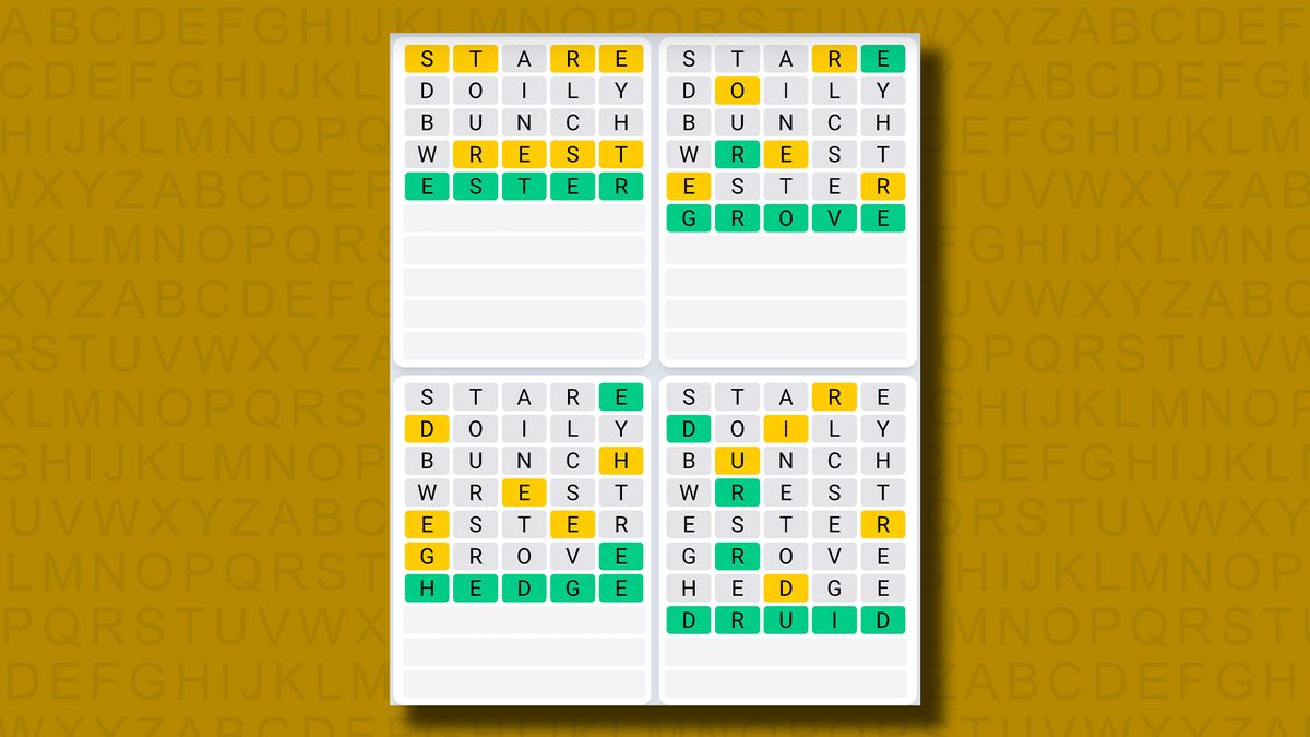 Quordle today – hints and answers for Thursday, October 31 (game #1011 ...