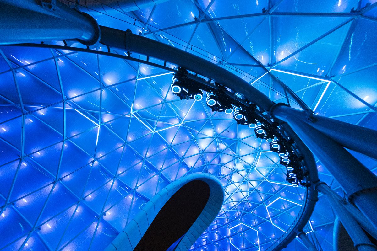 Disney's Tron Lightcycle Run ride immerses fans in high-speed sci-fi ...
