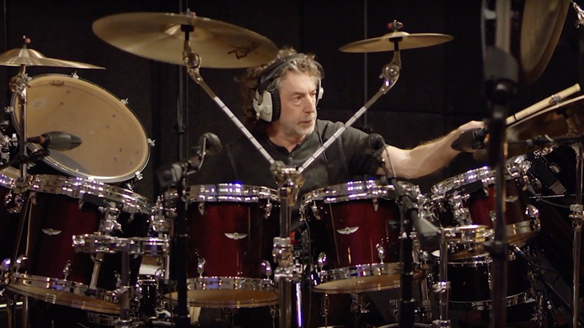 Watch Simon Phillips deliver a phenomenal prog-rock drum performance in ...