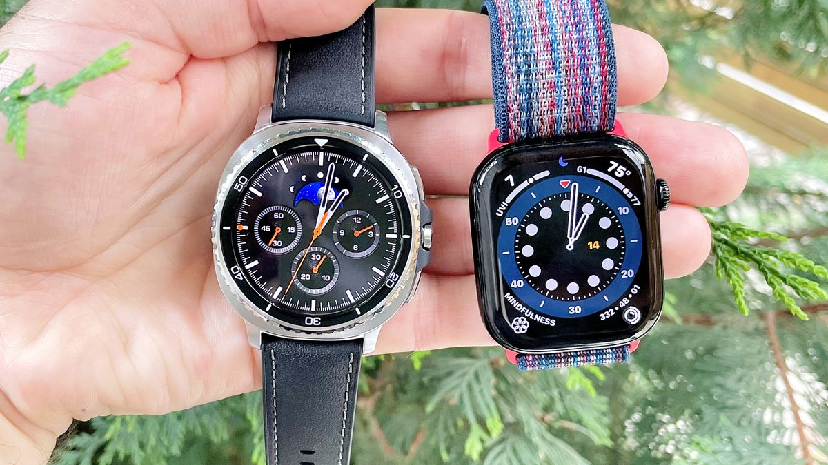 I walked 5,000 steps with the Apple Watch 10 vs Samsung Galaxy Watch 8 — there’s a clear winner ...