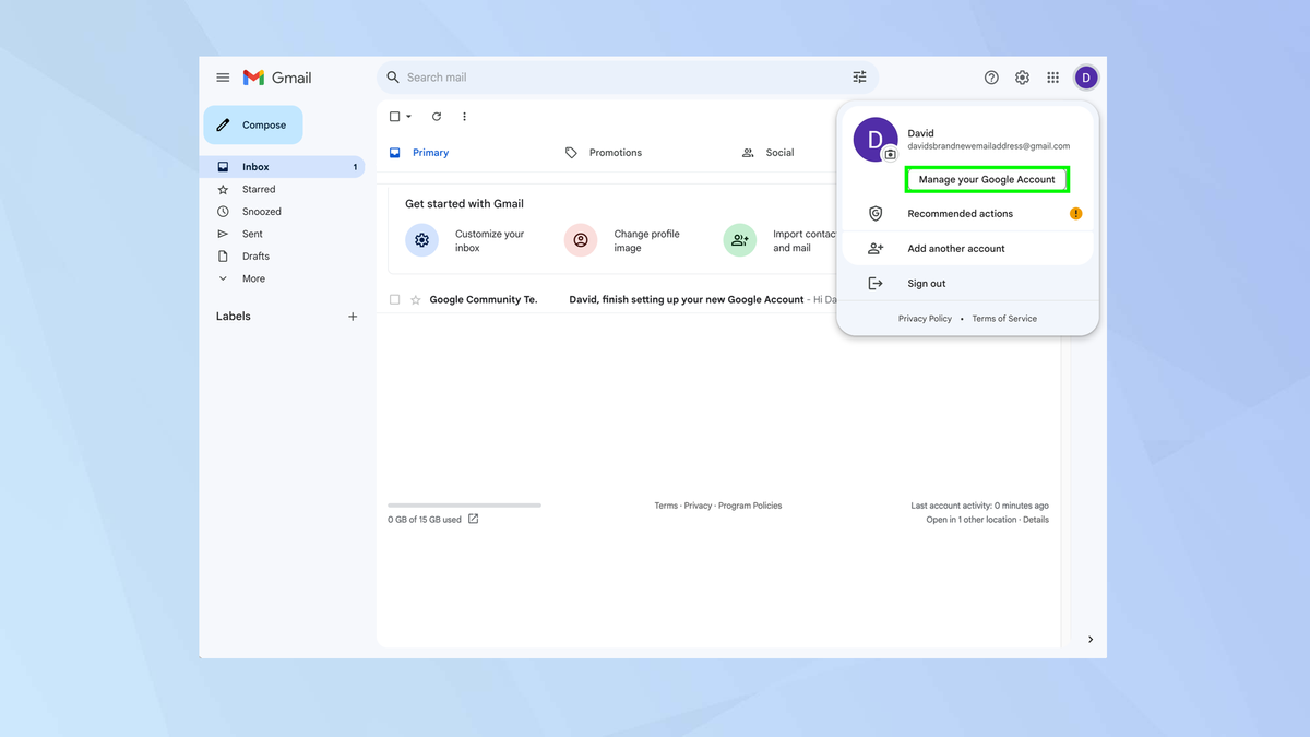How to log out of Gmail | Tom's Guide