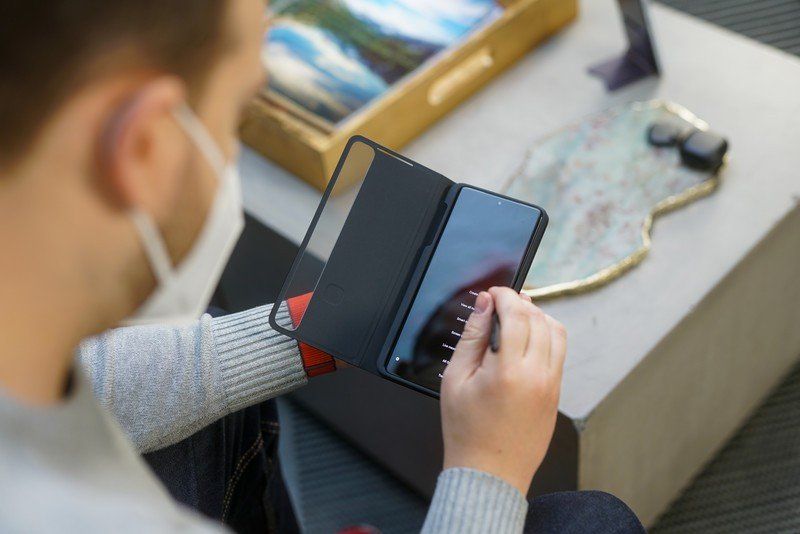 The S Pen has finally come to the Galaxy S21 — here's how it works ...