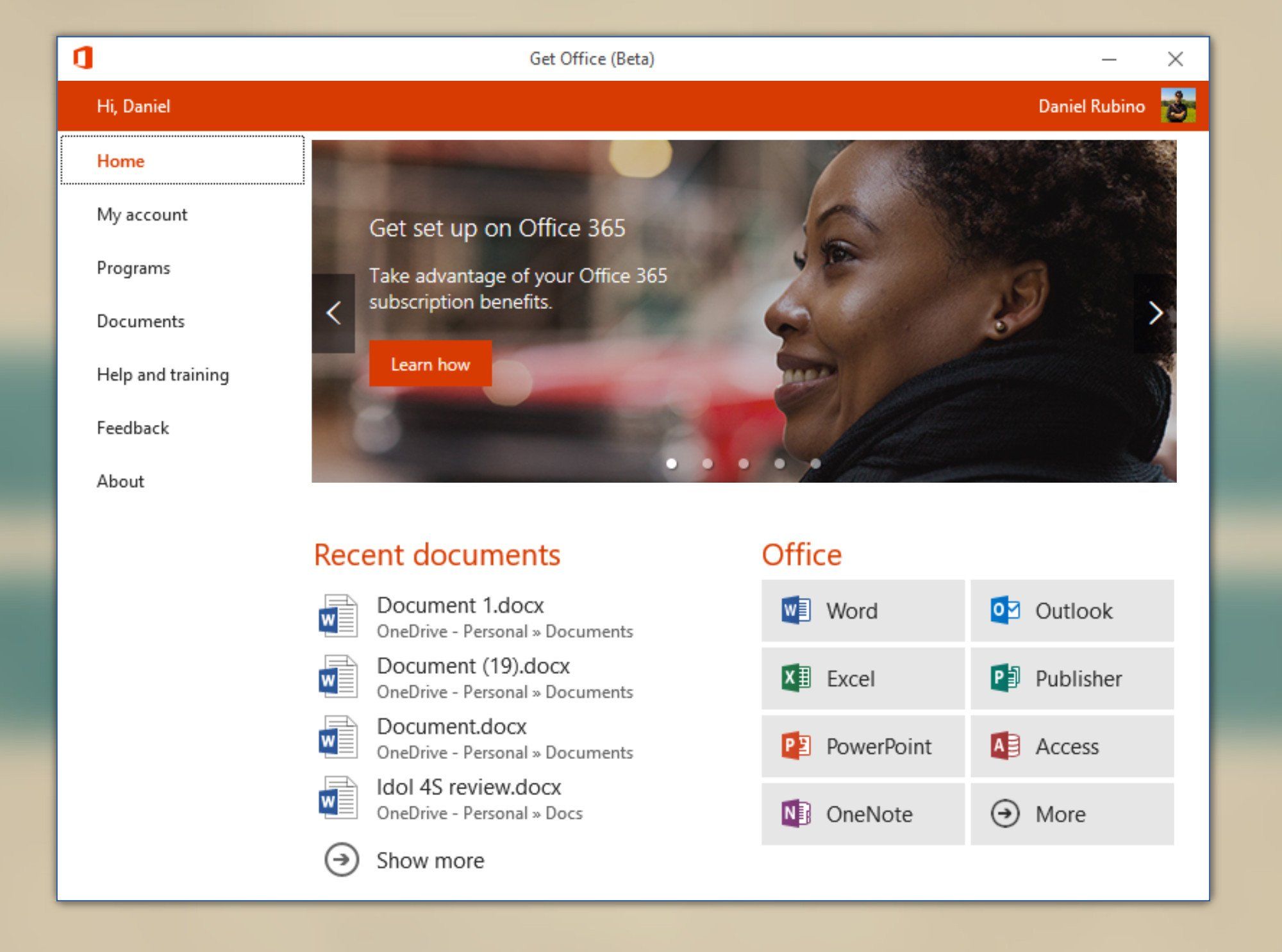 Microsoft's Office Hub app rears its head for Windows Insiders ...