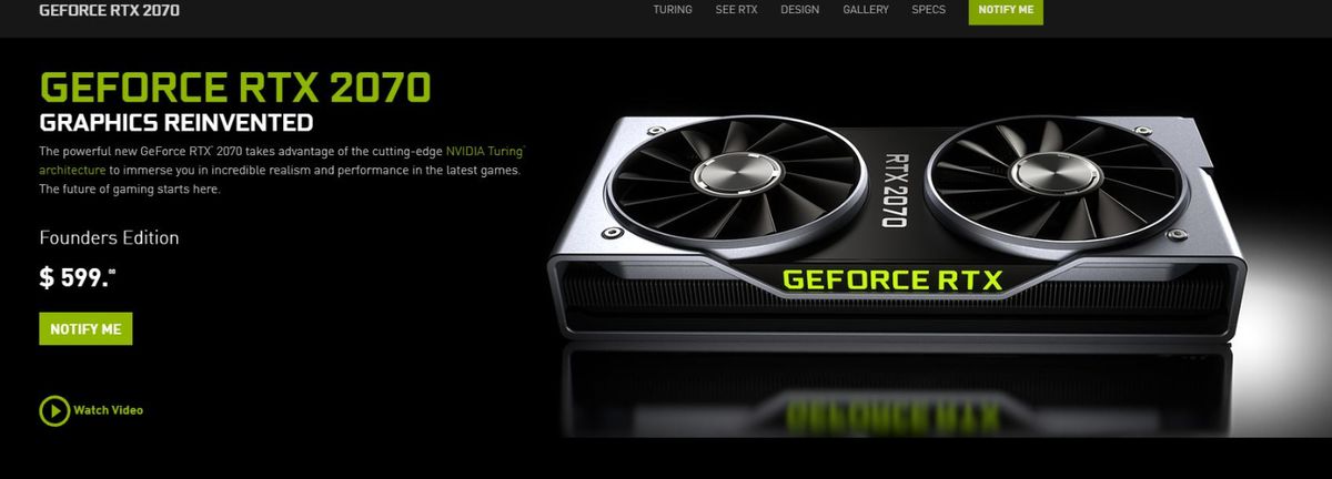 Nvidia Announces GeForce RTX 2070 Availability On October 17 | Tom's ...