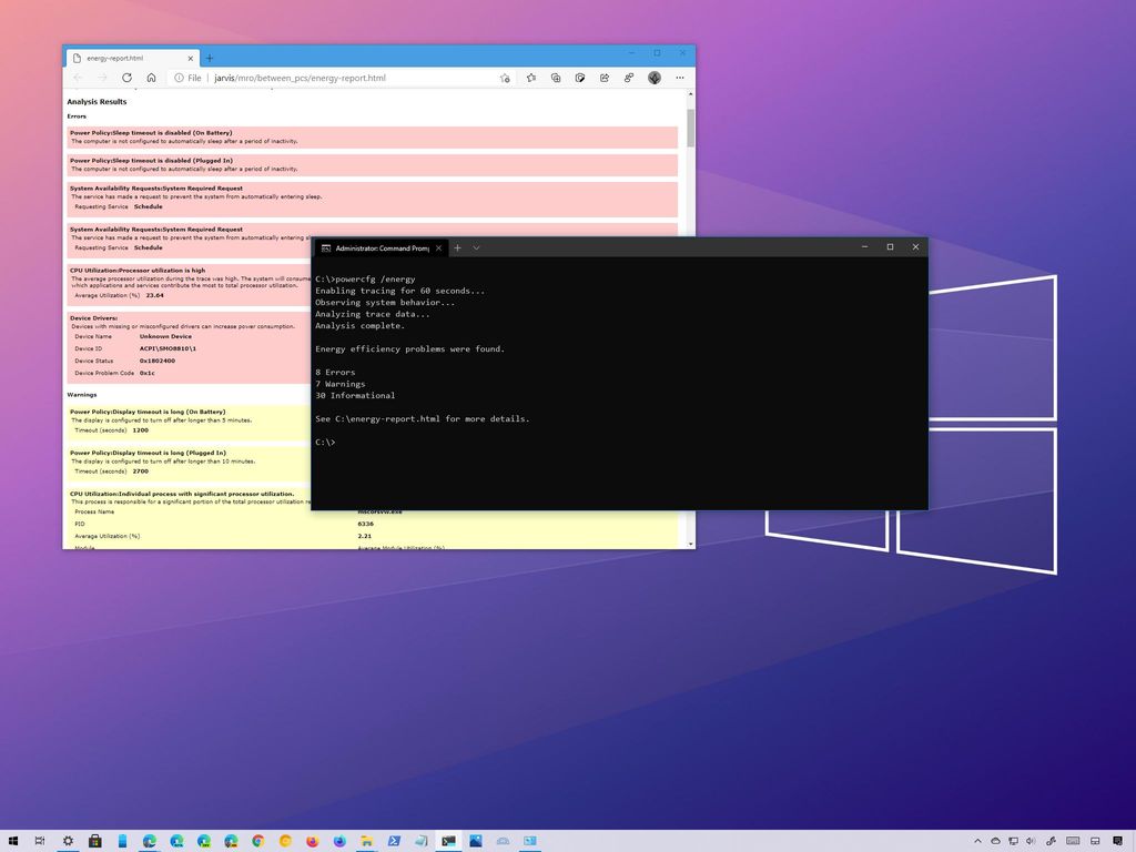 How to create energy report on Windows 10 | Windows Central