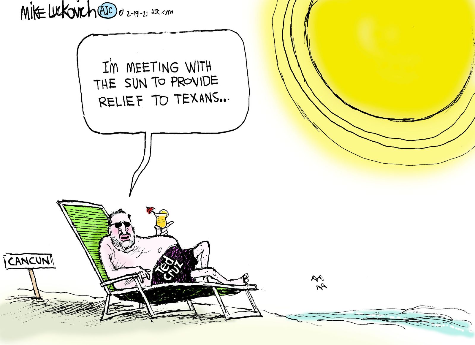 5 outrageously funny cartoons about Ted Cruz's Cancun getaway | The Week