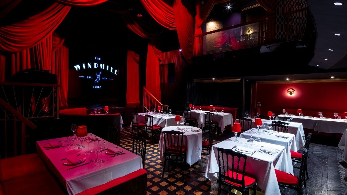 The Windmill Soho review: vulgar cabaret, inoffensive food and ...