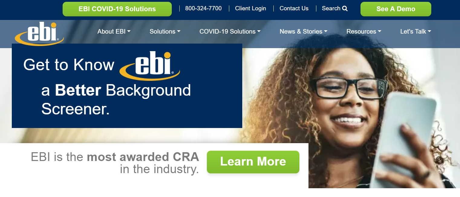 EBI Inc. background check service review | TechRadar