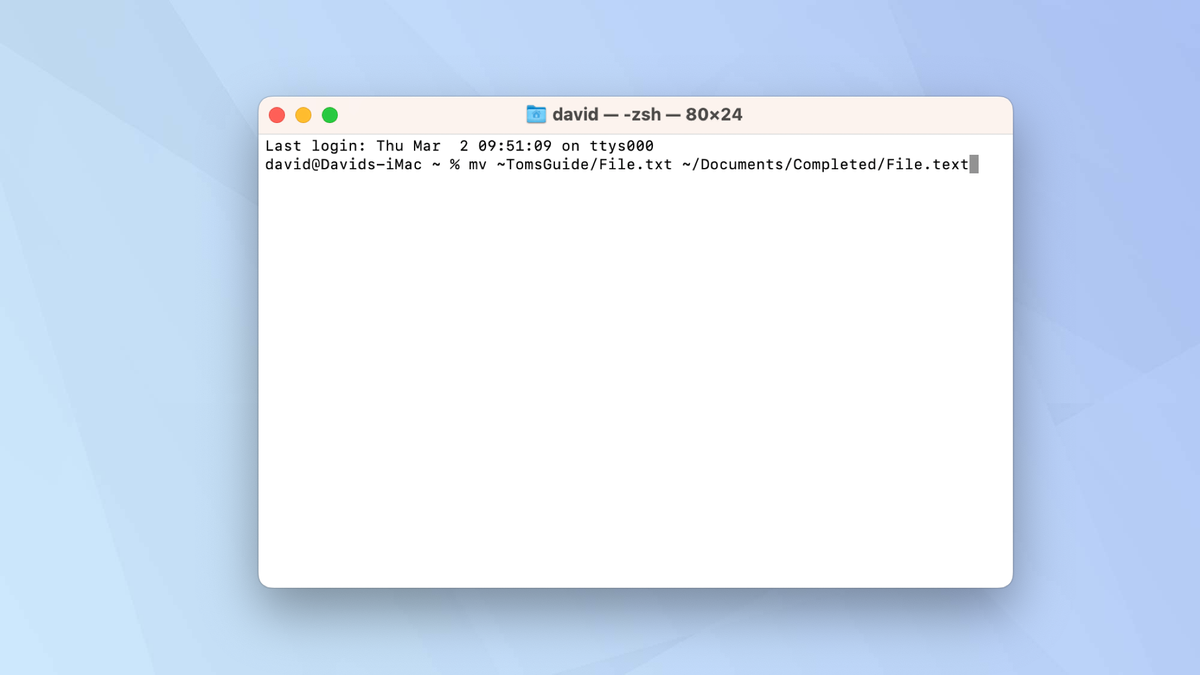 18 macOS Terminal commands to turn you into a Mac power user | Tom's Guide
