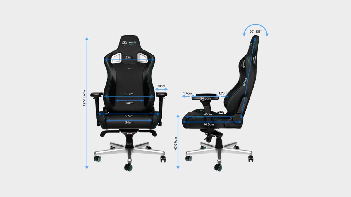 Noblechairs Epic Mercedes-AMG Petronas F1 Gaming Chair review | PC Gamer
