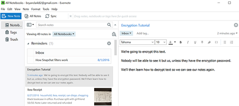 How to Encrypt Text Notes in Evernote | Laptop Mag