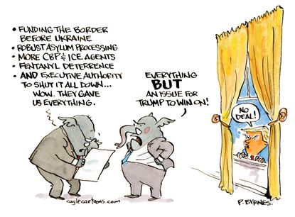 5 borderline hilarious cartoons about the border agreement | The Week
