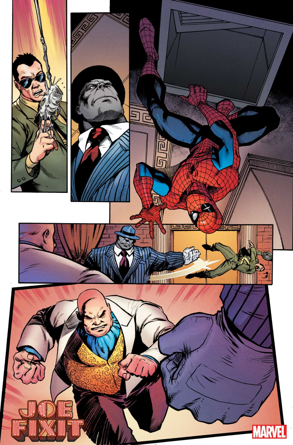 It's Fisk vs. Fixit as Kingpin and the Hulk tussle in Joe Fixit #1 ...