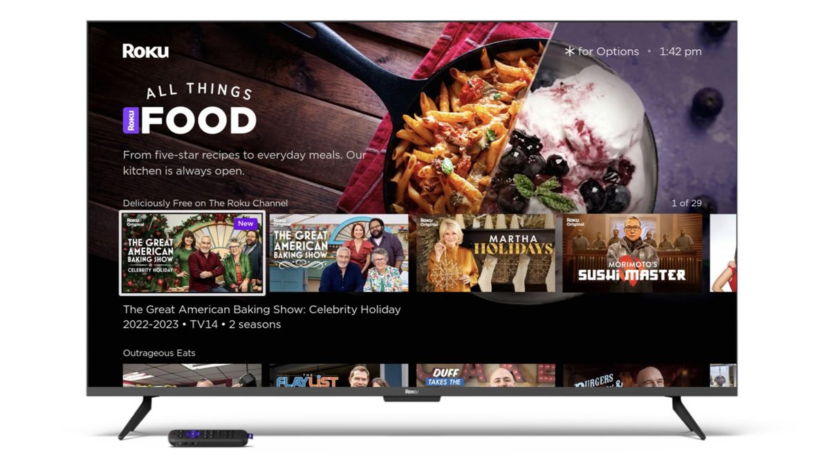Roku Adds Food and Home Destinations to Home Screen | Next TV