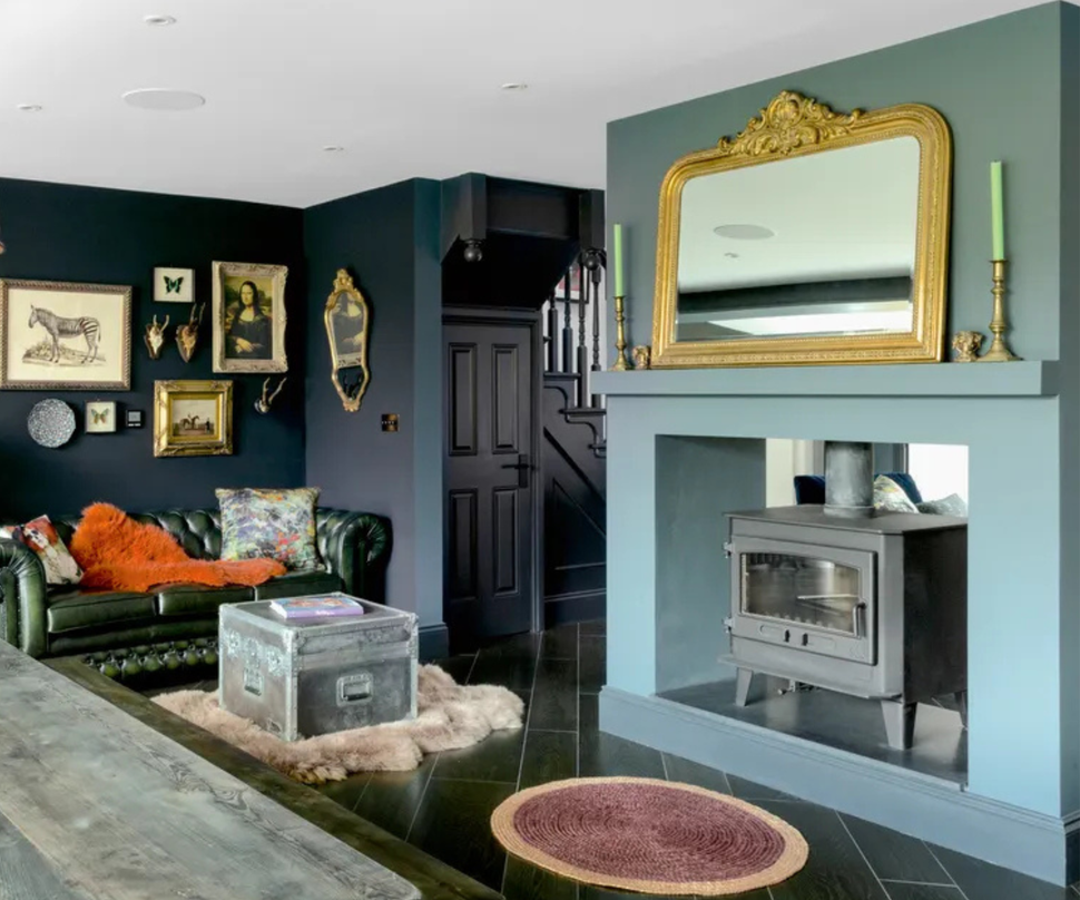 Double-sided log burner ideas: to heat your home in style | Homebuilding