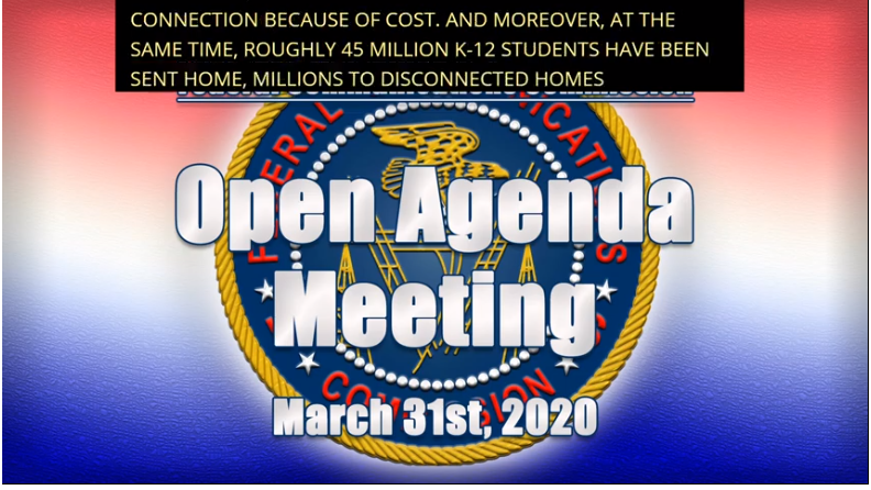 FCC Gets Together, Apart, in Age of COVID-19 | Next TV