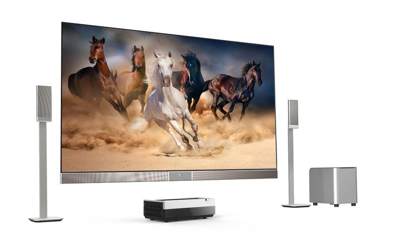 Hisense ready to rule the world with 100in Laser TV and 4K ULED range ...