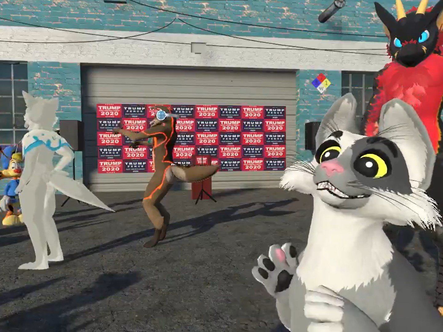 Someone made Four Seasons Total Landscaping in VRChat and it's ...