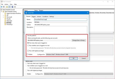 How to create an automated task using Task Scheduler on Windows 10 ...