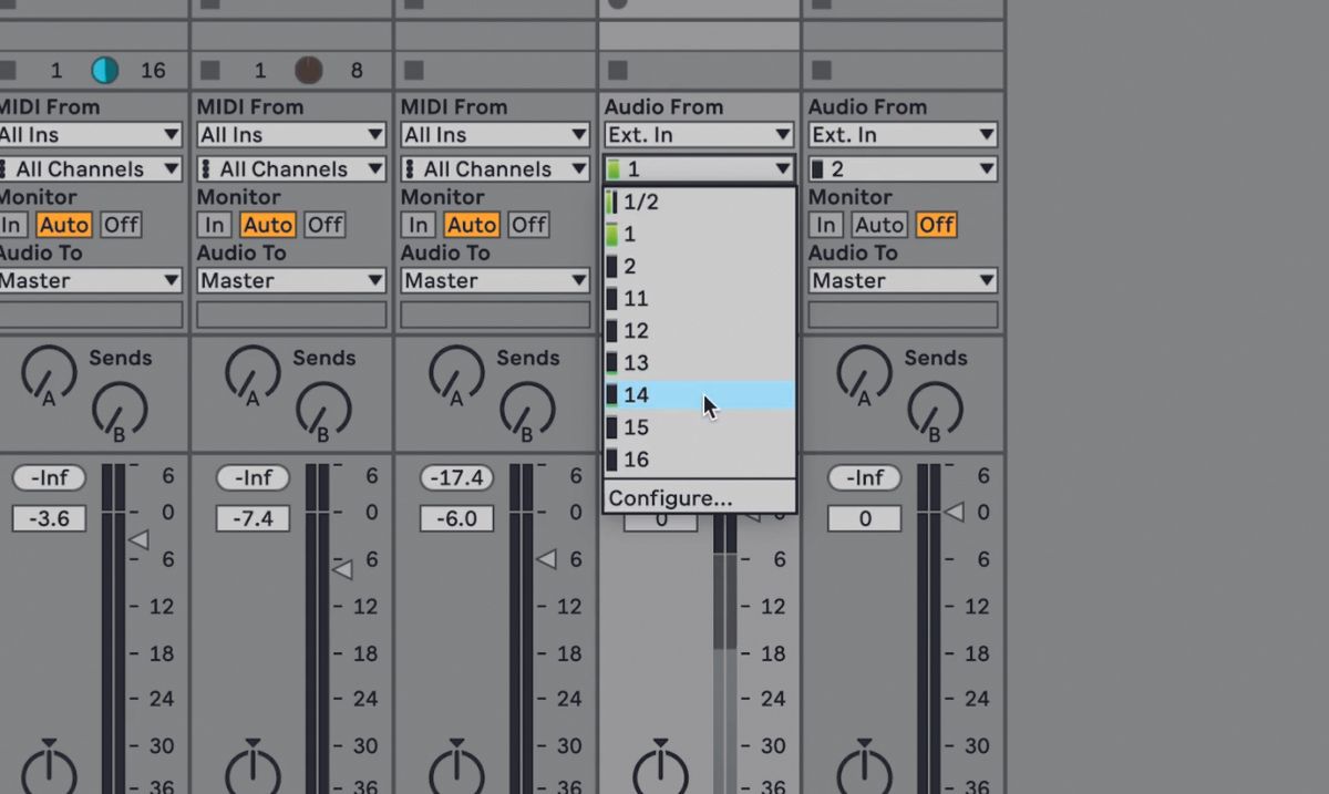 How To Make A Track In Ableton Live 11 Lite Recording External Audio